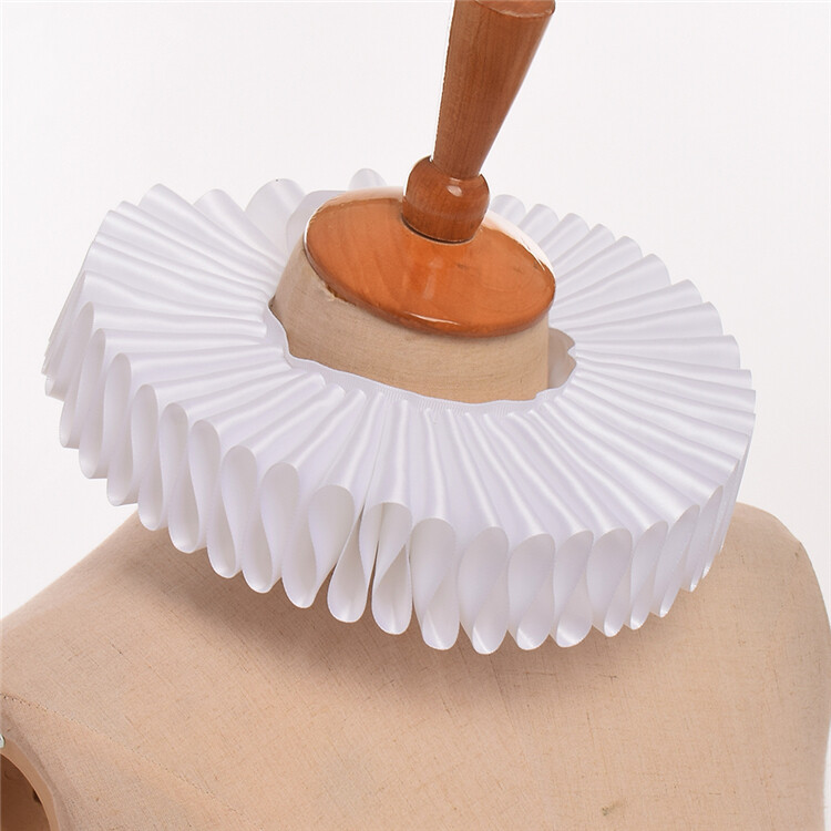 Renaissance Ruff Collar Victorian Ruffle Collar Halloween Neck Ruff ...