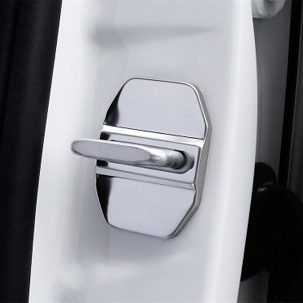 1x Stainless Steel Car Door Protector Auto Exterior Cover Car Decor ...