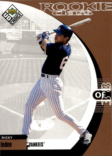 1999 UD Choice Ricky Ledee 4 New York Yankees | eBay