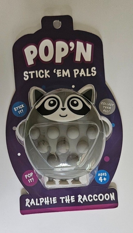 New POP'N STICK'EM PALS Fun Fidget Popper Toy Animal Figure PICK ONE | eBay