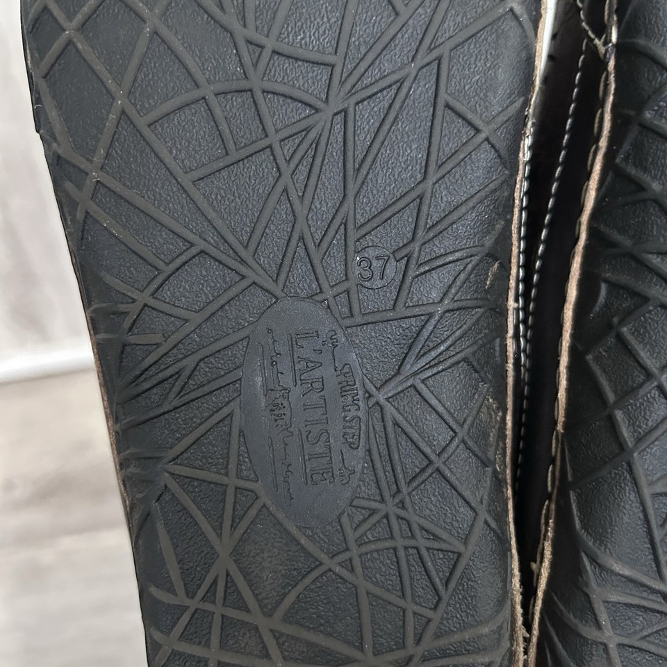 L`Artiste Spring Step Libora Chocolate Brown Leather Women 7 Boho Fairy ...