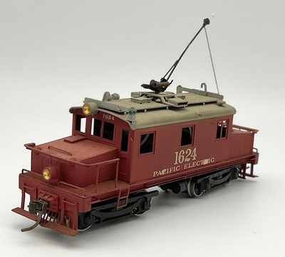HO Scale Brass Model Suydam 1624 PE Pacific Electric Steeple Cab ...