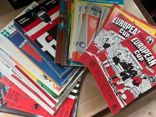 EUROPEAN CUP FINAL PROGRAMMES TO 1992 - VARIOUS PRICES - CHOOSE FROM ...