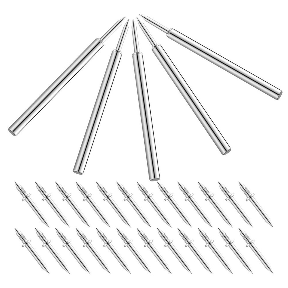 1 Set Double-Head Skirting Thread Seamless Nail Skirting Line Without ...