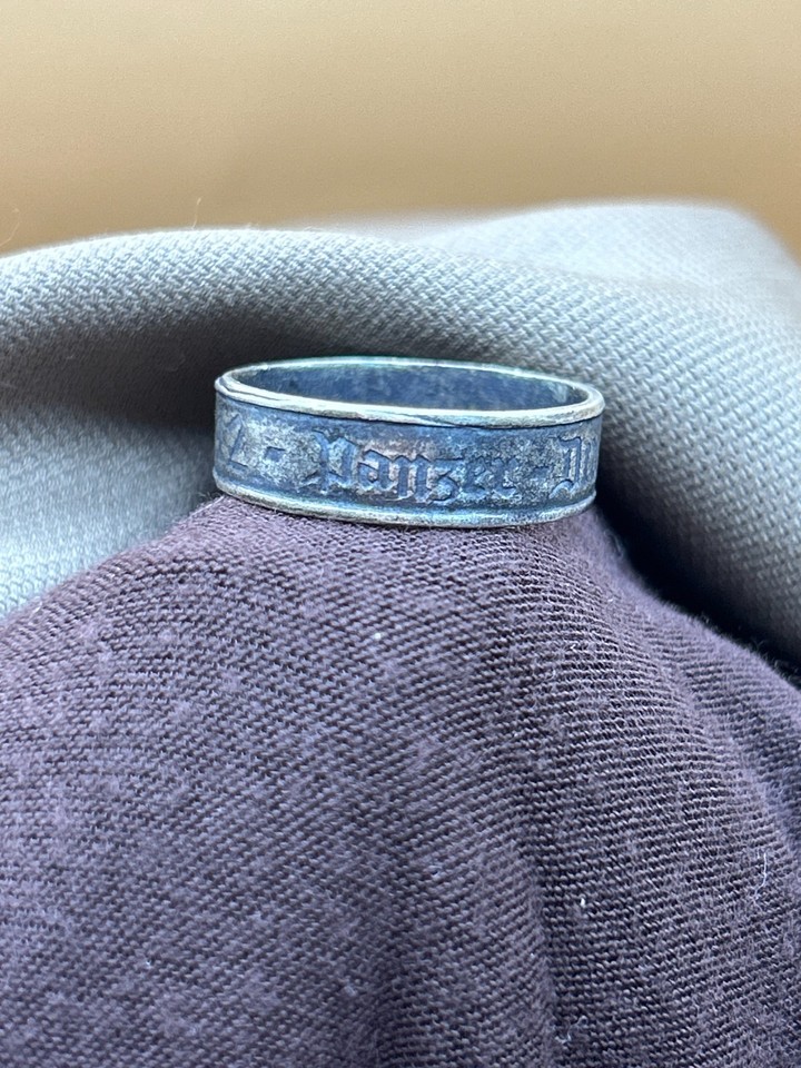WW2. German silver ring. | eBay