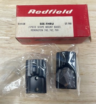 REDFIELD Frontier #514128 ST-760 2-piece scope mount base, Rem. 740/742 ...