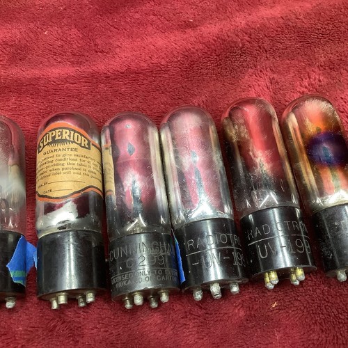 6 Lot~Cunningham C299 Radiotron UV 199 Vacuum Tube Superior Good ...