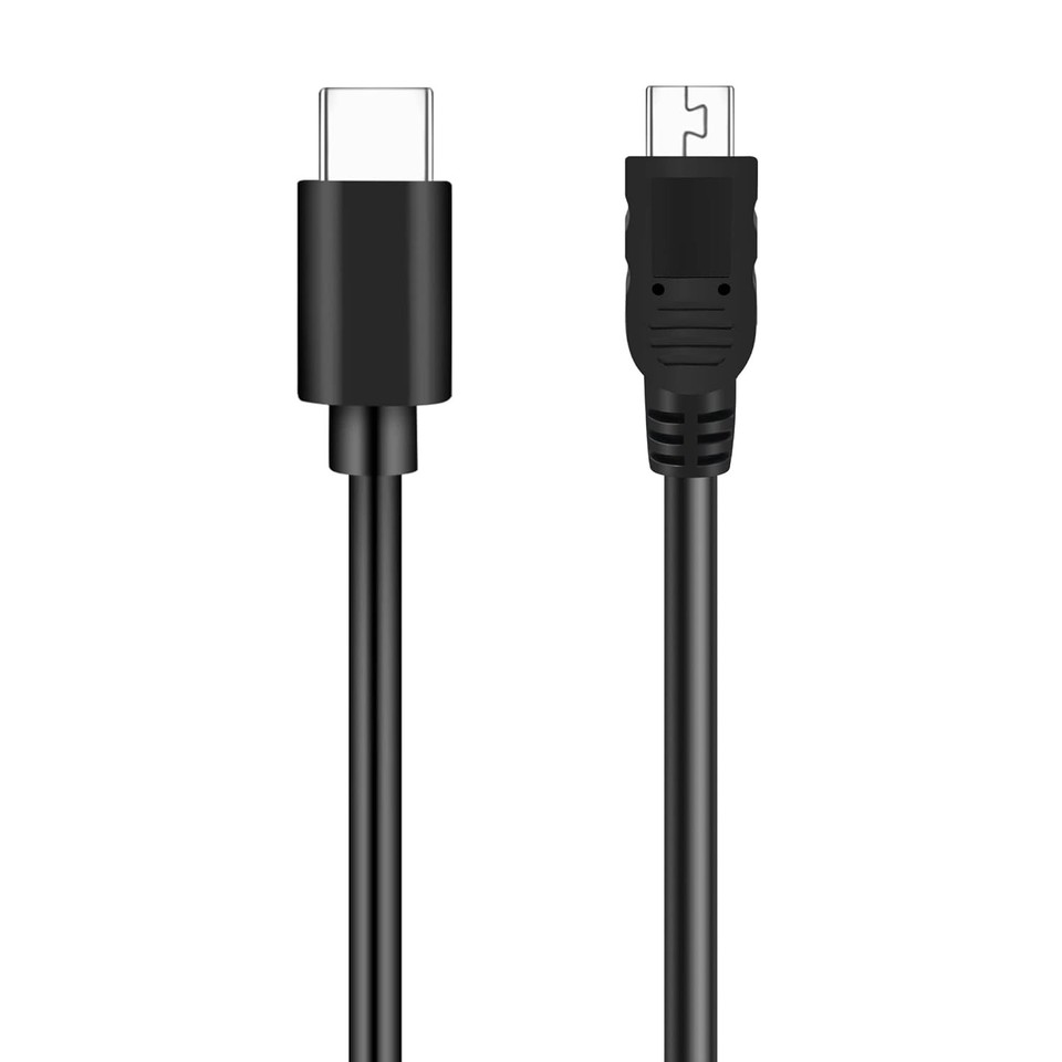 USB C to Mini USB Cable 2/4 Feet Mini USB to Type C Cable, USB C to ...