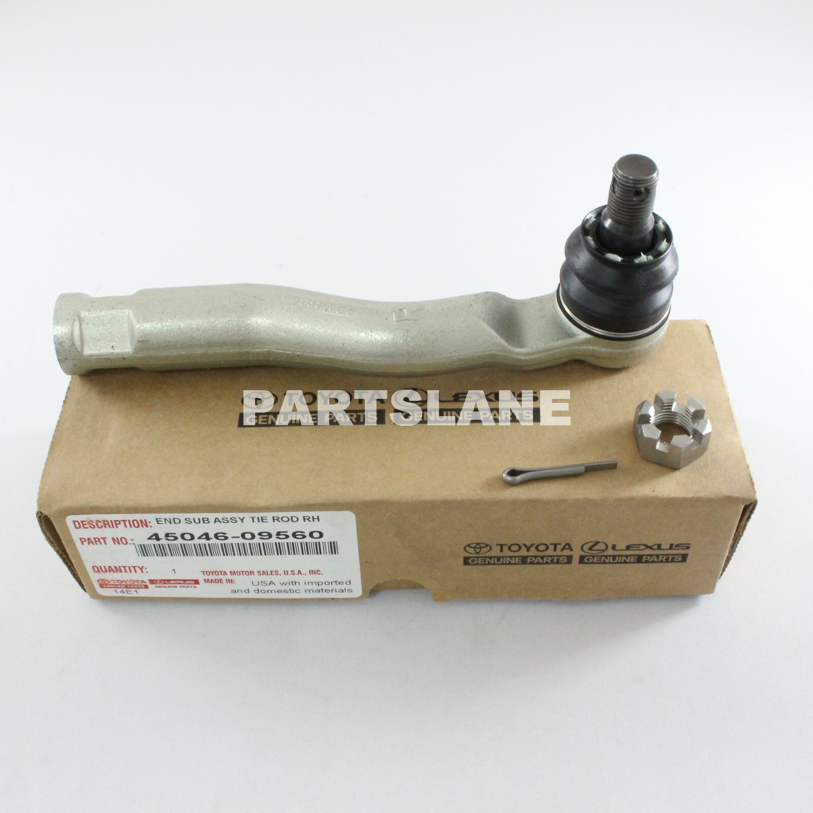 45046-09560 Toyota OEM Genuine END SUB-ASSY, TIE ROD, RH | eBay