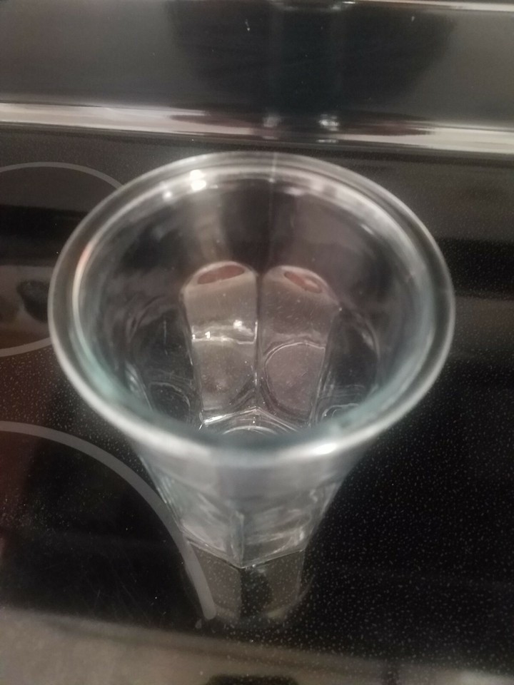 Vintage Anchor Hocking Tumbler Drinking Glass 8 Panel Facets Heavy | eBay