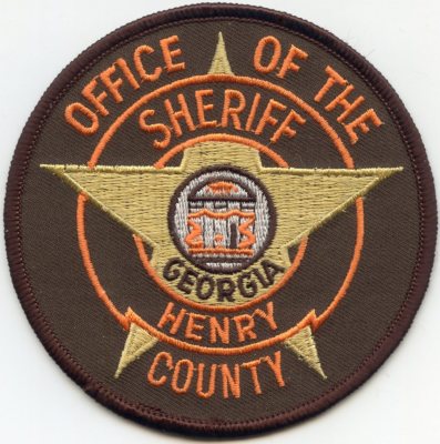 new style HENRY COUNTY GEORGIA GA SHERIFF POLICE PATCH | eBay