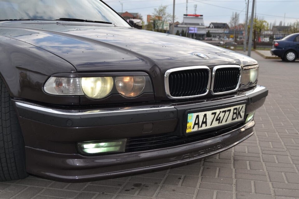 bmw E38 Alpina Style 7series Tuning Front Bumper Apron Splitter Lip ...