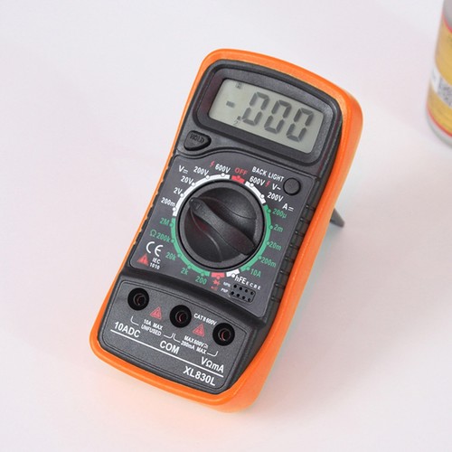 Digital Voltage Meter DC AC Voltmeter Manual-Ranging Multimeter ...