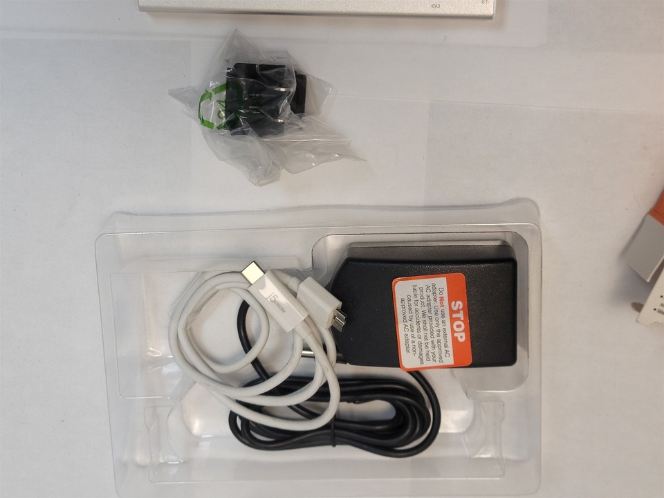 J5Create USB-C 7-Port Hub w/ Power Adapter JCH377 | eBay