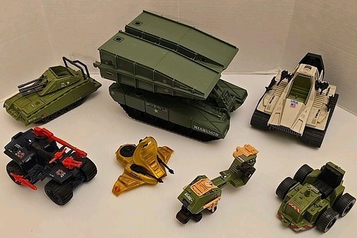 Vintage 1980s Hasbro GI Joe ARAH Lot of 7 Vehicles - Bridge Layer ...