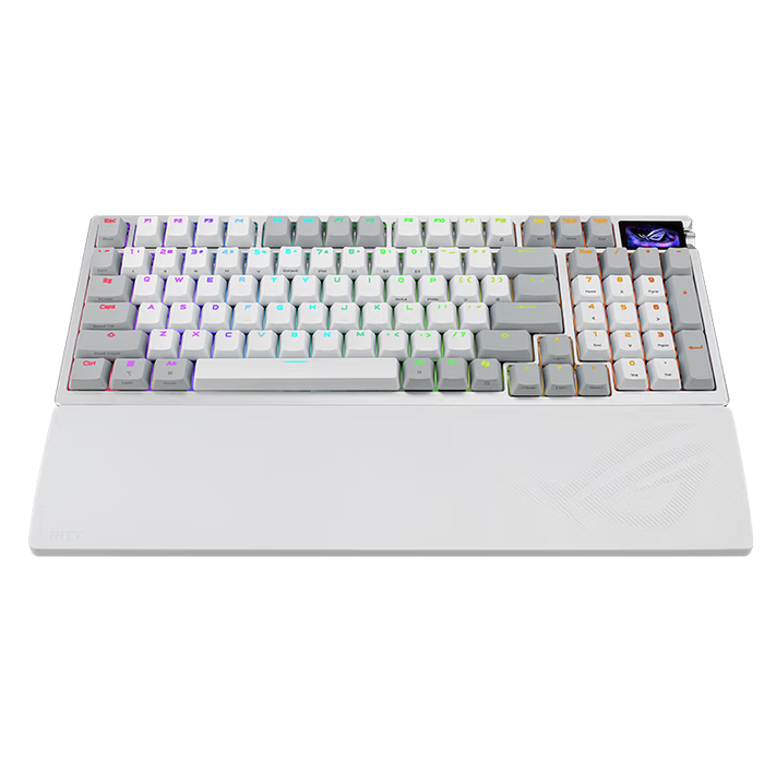 ROG Azoth 98 HE OLED color-screen 8K wireless gaming magnetic-switch ...