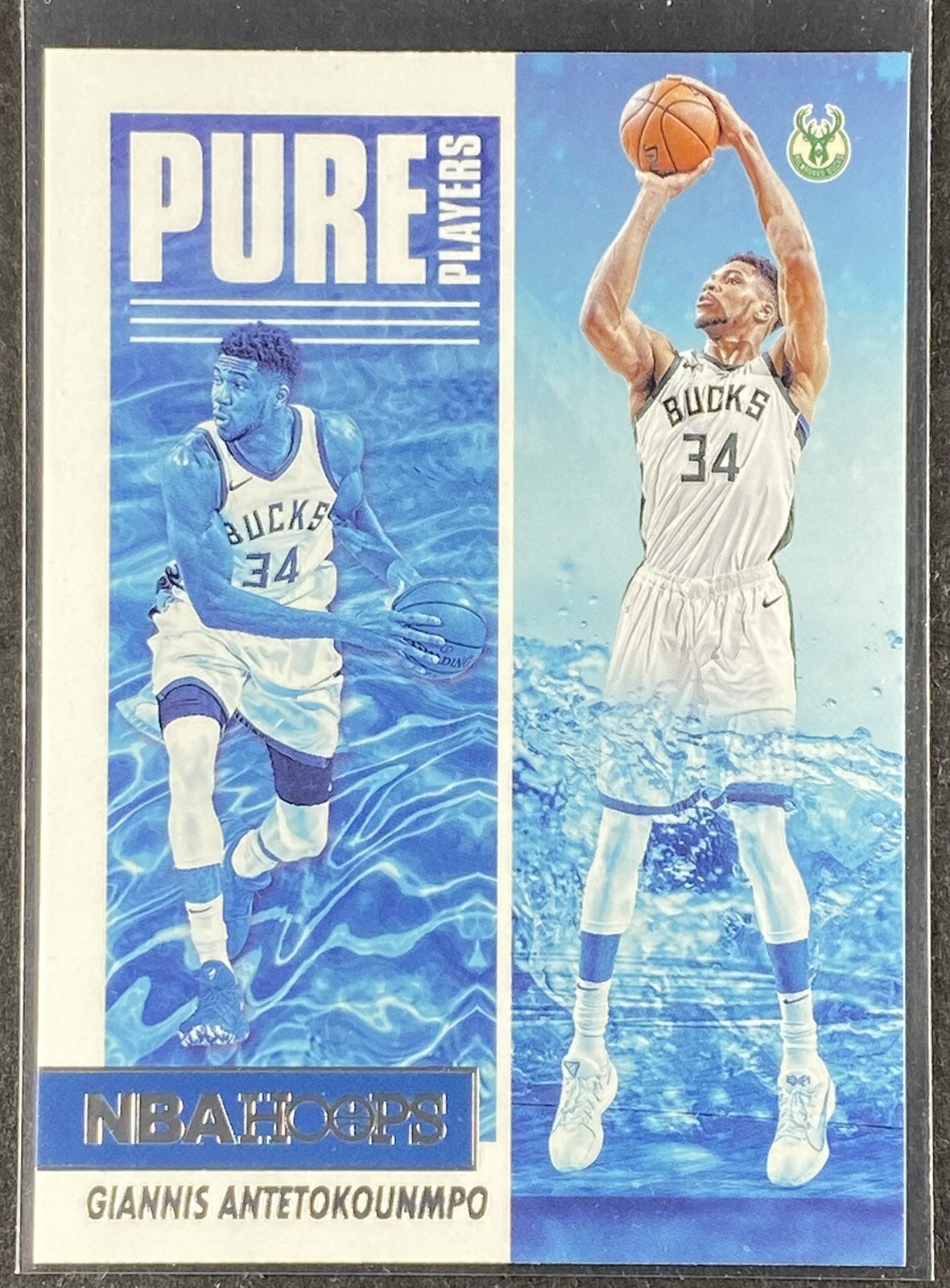 2021-22 Panini NBA Hoops - Pure Players #5 Giannis Antetokounmpo for ...