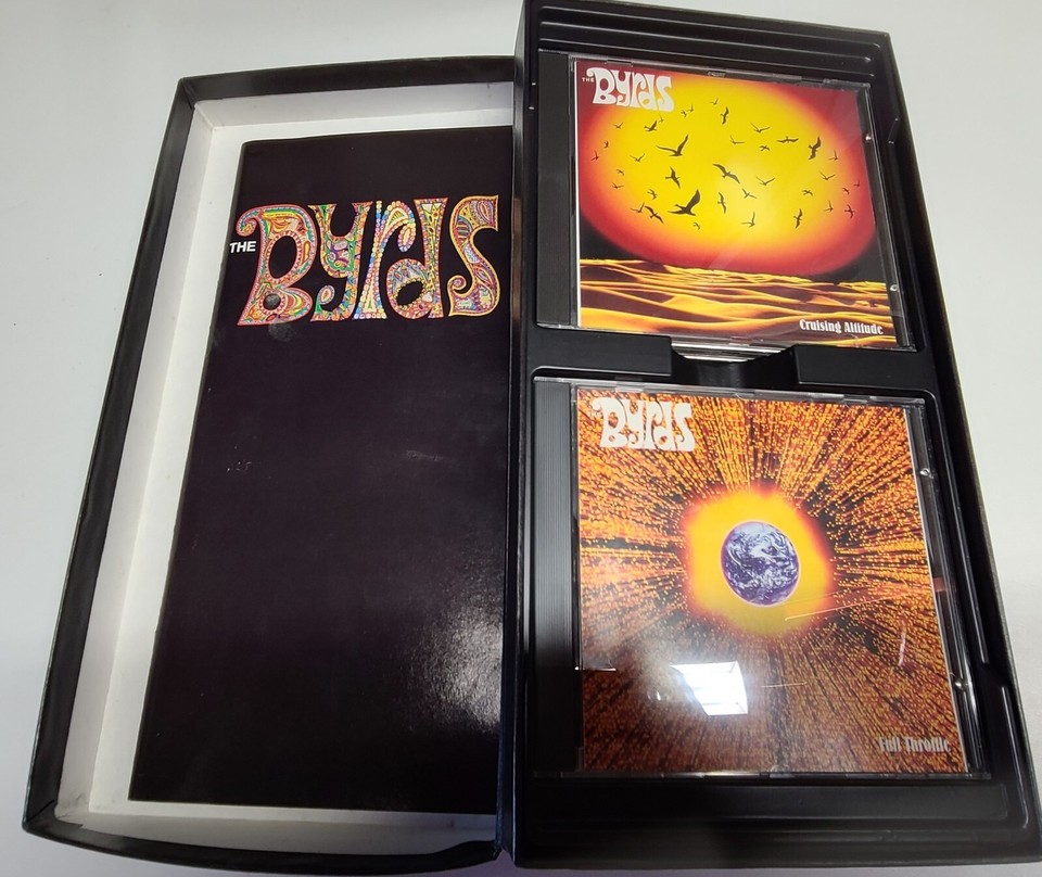 The Byrds 4x CD Box Set COLUMBIA LEGACY 1990 FULL THROTTLE CRUISING ...