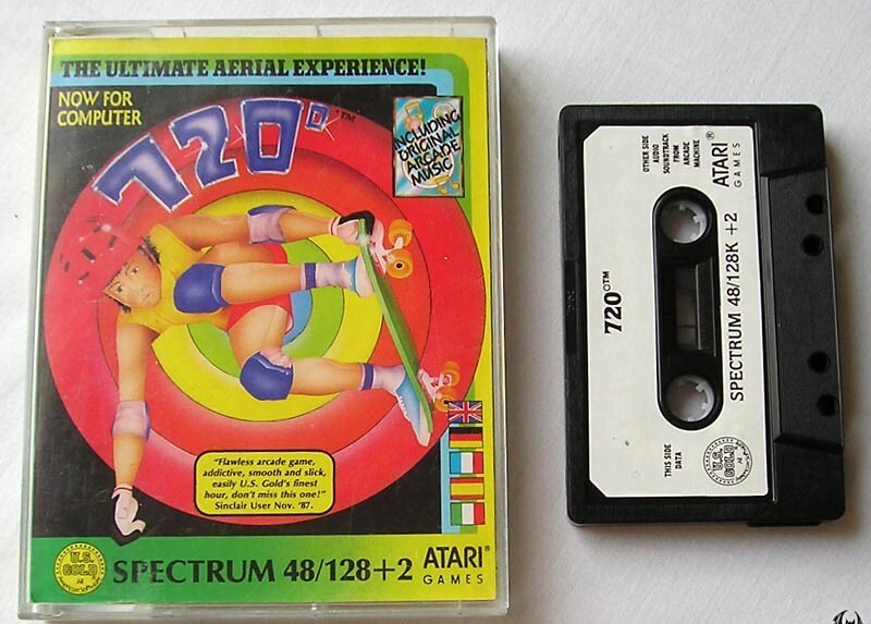 Sinclair ZX Spectrum 48K Gioco - 720 GRADI - US Gold - Testato E ...