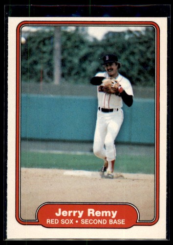 1982 Fleer Jerry Remy #304 Boston Red Sox | eBay