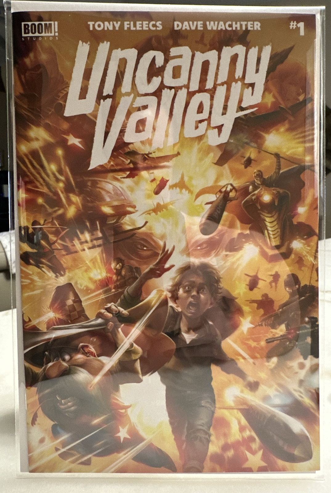 Uncanny Valley #1 Francesco Mattina C2E2 Virgin Variant LTD. 211/400 w ...
