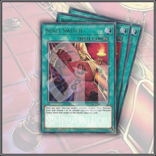 YuGiOh SENET SWITCH x3 | TAMA ️ RARE CARD ️ 1ST EDITION 💎 | eBay