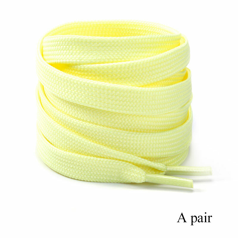 1Pair Flat Shoelaces Casual Shoe Laces Ropes Bootlaces Sneakers ...