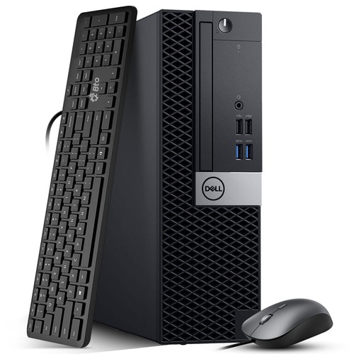 Dell SFF Desktop Computer PC Intel i5-6500 16GB RAM 512GB SSD 1TB Wi-Fi ...