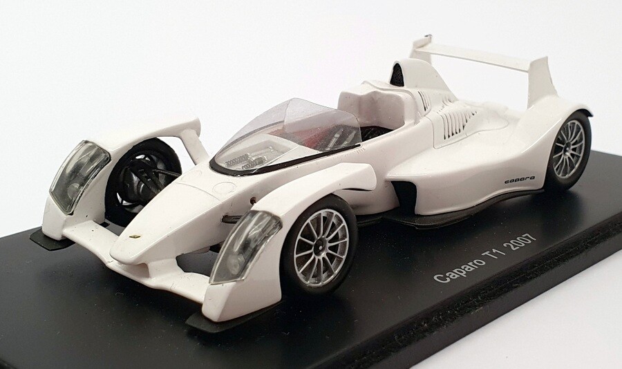 Caparo Car Logo Spark 1:43 Caparo T1 2007 White S0628 Model Car S0628