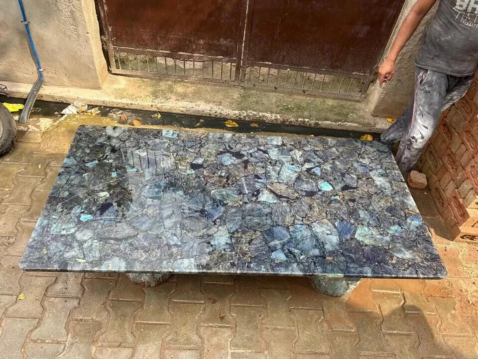 Labradorite slab/Labradorite table top, labradorite kitchen counter ...
