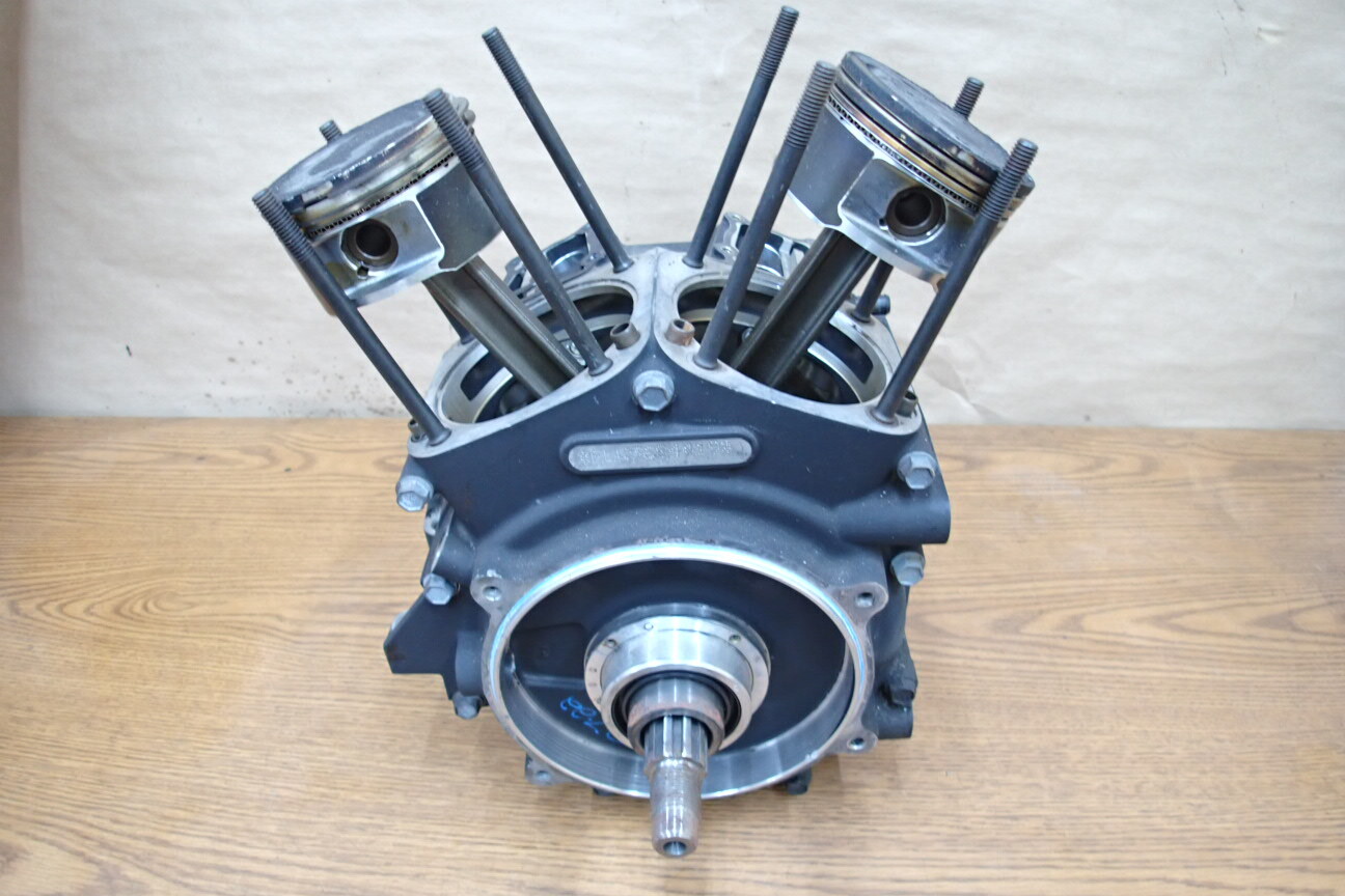 HARLEY DAVIDSON TWIN CAM ENGINE BOTTOM END CASE CRANKSHAFT PISTON ASSY ...