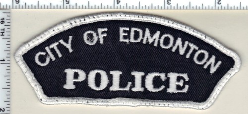 City of Edmonton Police (Canada) Uniform Take-Off Shoulder Patch from ...