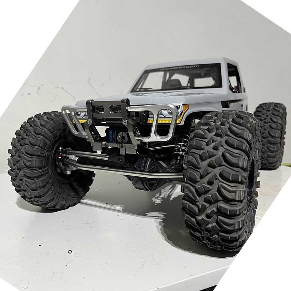 Metal Front Bumper Bull Bar for Axial Wraith Spawn 1/10 RC Crawler ...