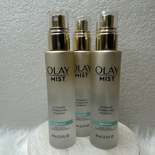 OLAY MIST Ultimate Hydration Essence Calming Set Of 3 NEW FAST SHIPPER ...