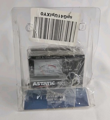Astatic 302-01637 (PDC1) CB Radio SWR/RF Test Meter w/ 3' RG-58AU ...
