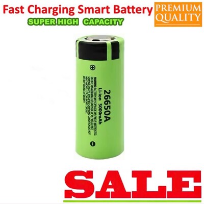 26650 20A rechargeable battery 26650A 3.7V 5000mAh suitable for ...