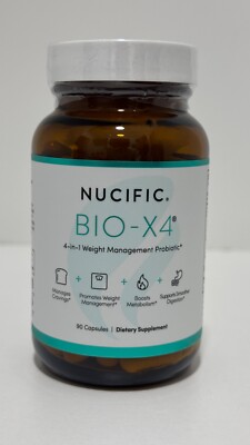 BIO-X4 Nucific Weight Loss Lose Manage Probiotic Cravings Metabolism ...