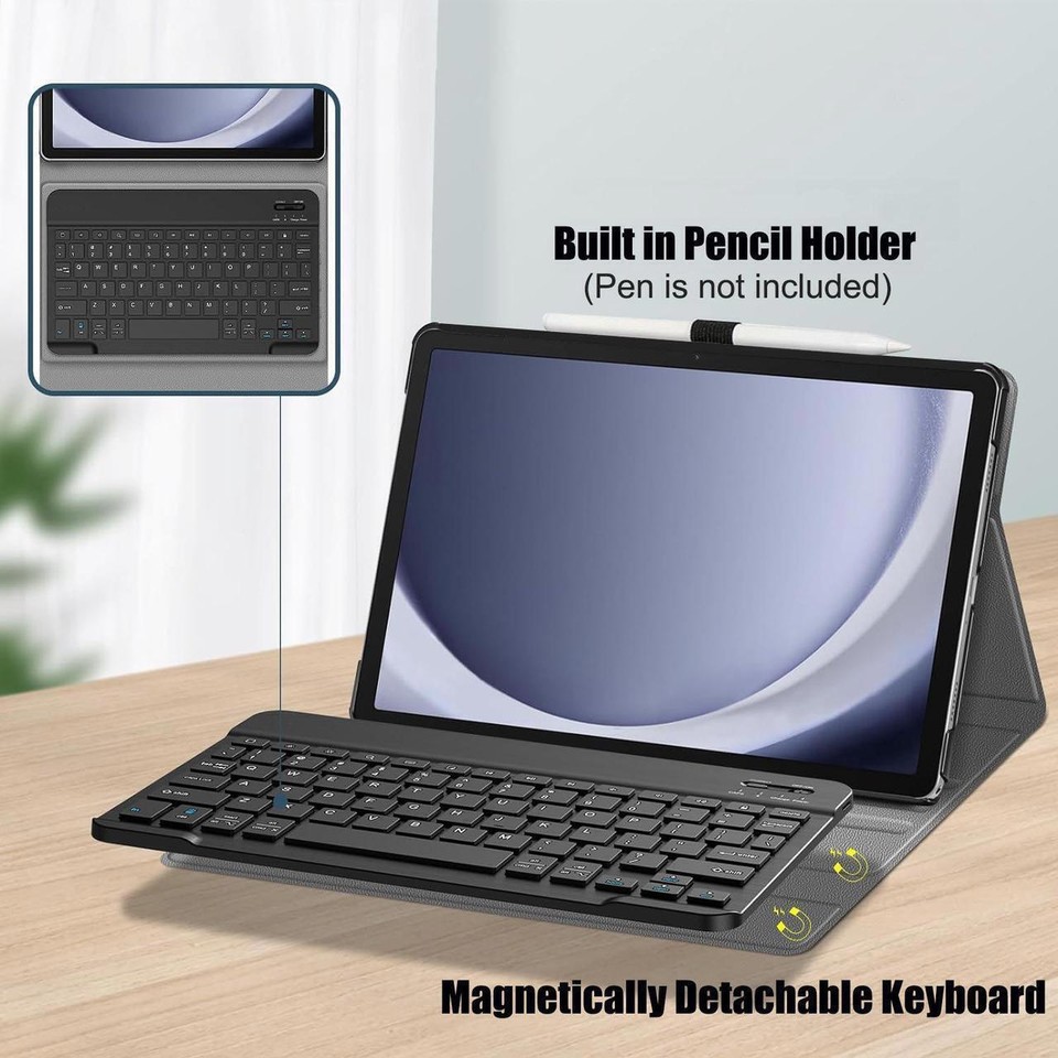Keyboard Case for Samsung Galaxy Tab A11 8.7 inch / A11 Plus 11 inch ...