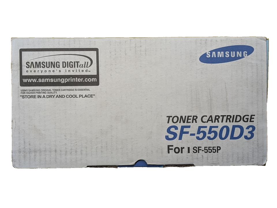 New SF-550D3 Samsung SF- 550 555P Toner Cartridge Black | eBay