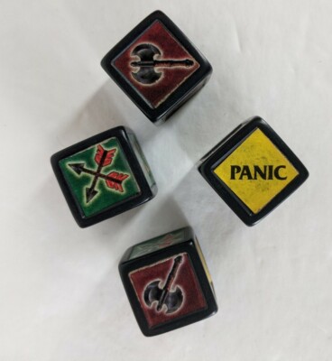 Lionheart Board Game DICE Replacement Pieces Parts Risk Medieval ...