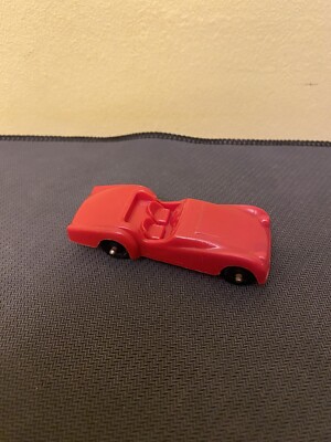 TootsieToy Triumph TR3 Convertible Toy Car - Red Plastic - Vintage | eBay