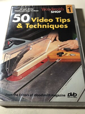 Woodsmith Shop 50 Video Tips & Techniques Vol. 1 (2013) DVD NEW Instruction | eBay