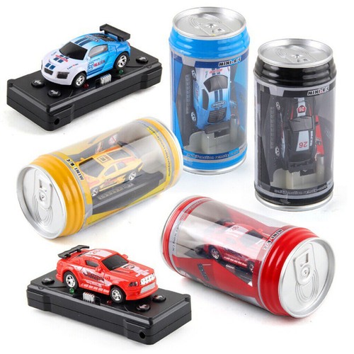 1:45 MINI RC Car Battery Operated Racing Car PVC Cans Pack Machine ...