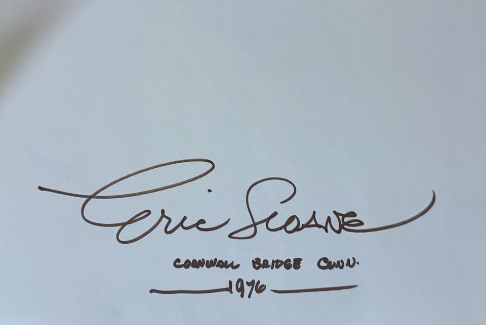 SIGNED - ERIC SLOANE: LOOK AT THE SKY... AND TELL THE WEATHER - 1970 ...