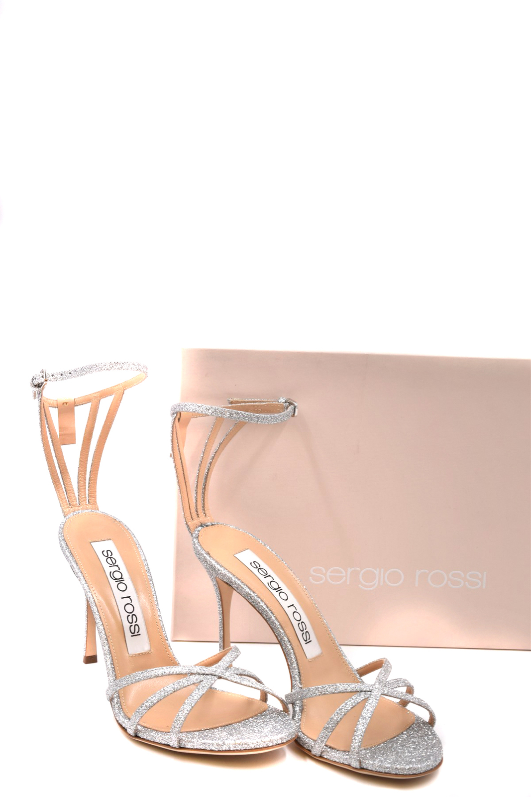 Sandals sergio rossi Silver A97820-MTE101-8102-B00 ESL937 | eBay