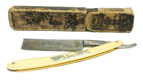 Wm Elliot & Co Germany 3170 Hunter Design DJ Faour & Bros Mens Shaving ...