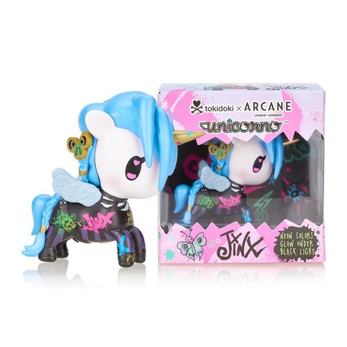 Tokidoki Unicorno Arcane League of Legends Jinx Limited Edition Figure ...