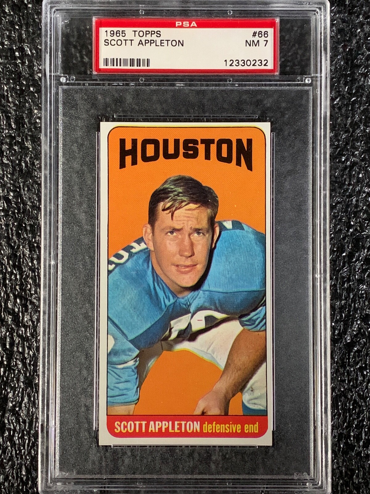 1965 Topps Football #66 Scott Appleton PSA 7 | eBay