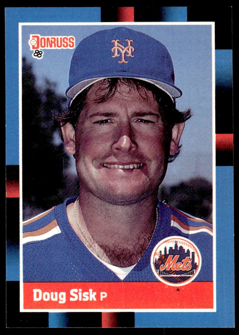 1988 Donruss Baseball Card Doug Sisk New York Mets #642 | eBay