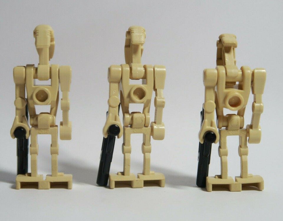 3x Battle Droids lot 75086 75058 9519 Star Wars LEGO® Mini Figure ...